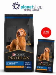 PROPLAN SENIOR 7+ RAZA MEDIANA Y GRANDE + 3 KG GRATIS | Planet Shop
