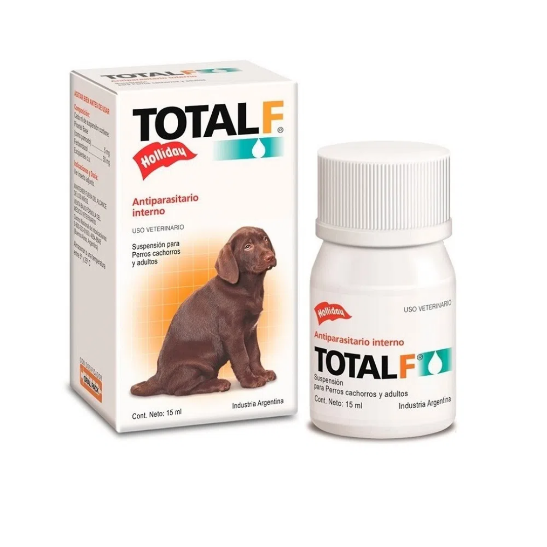 TOTAL FULL SUSPENSION PERROS CACHORROS Y ADULTOS 15ML ANTIPARASITARIO ...